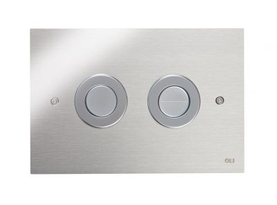 Push Plate with Kit for Cistern Chrome TREND Oli | Dar Ceramica Centre
