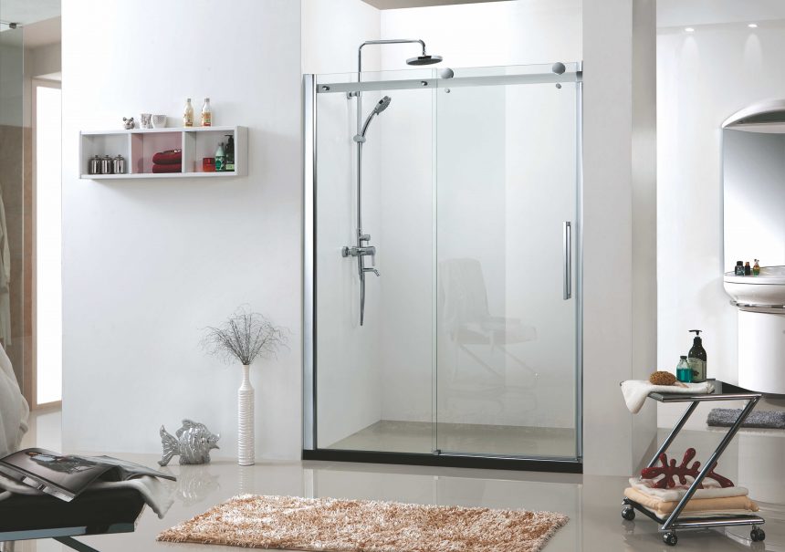 Shower Glass Panel 8MM 900 NF6310 C/ware | Dar Ceramica Centre
