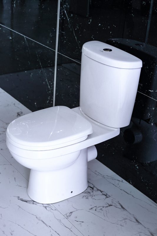 WC Toilet Complete CT1076B P-Type Castleware | Dar Ceramica Centre