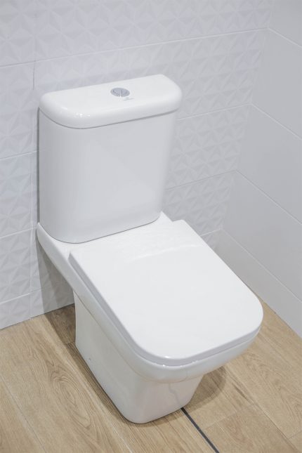 WC Toilet W/o Fittings CT1010C P-Type Castleware | Dar Ceramica Centre