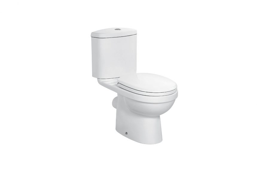 WC Toilet Complete CT1076B P-Type Castleware | Dar Ceramica Centre