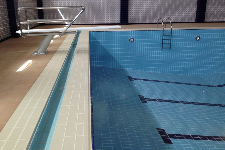 Blue/Dark Blue Pool Step Tiles Swimming Pool Tiles | Dar Ceramica Centre