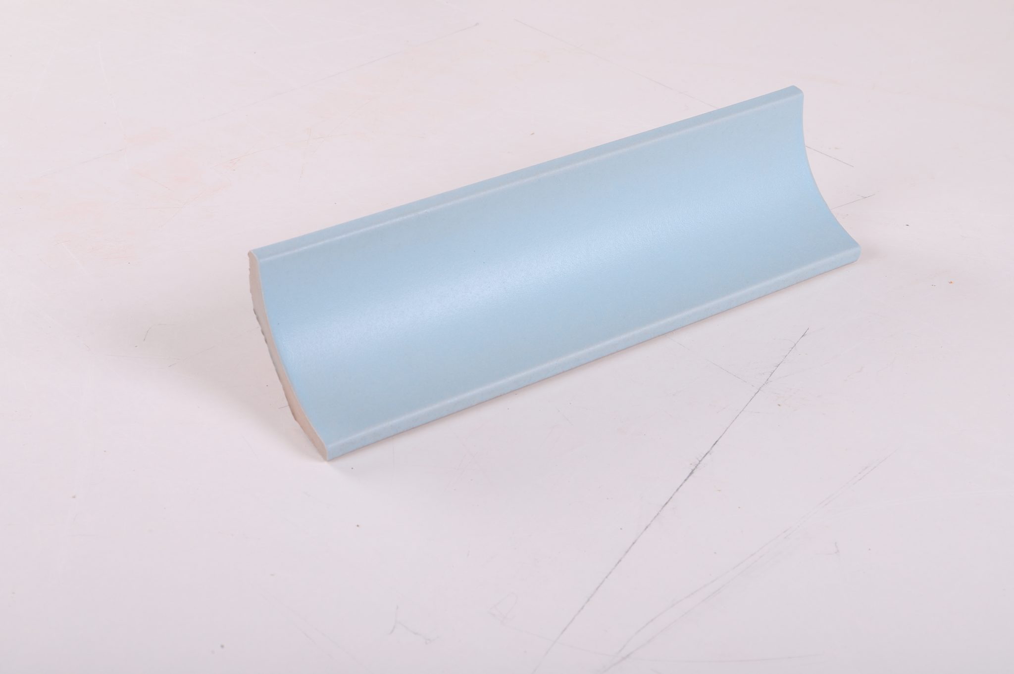 Mate Blue Round Internal Radial Swimming Pool Tiles | Dar Ceramica Centre